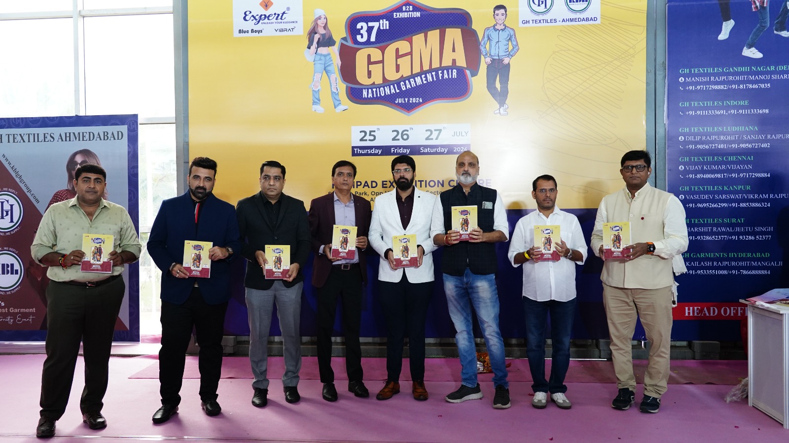 The Gujarat Garment Manufacturers Association organizes a national ...