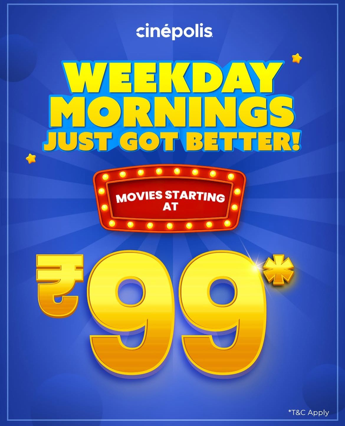 Cinépolis Launches ‘Morning Matinee’ Shows at Just RS.99 Across India ...